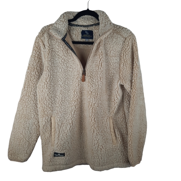 Simply Southern | Jackets & Coats | Simply Southern Sherpa Cream Jacket ...
